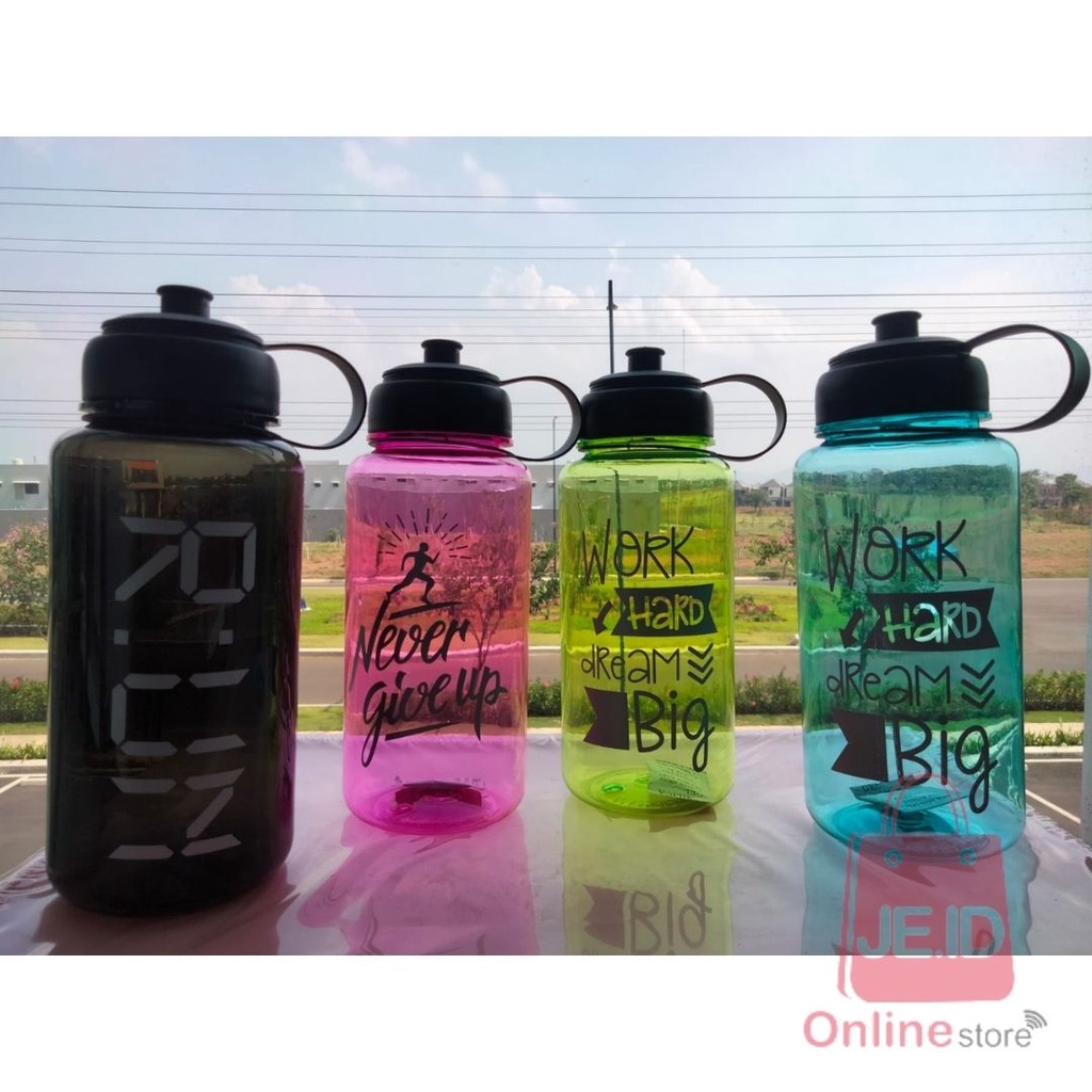 Jual Botol Kata Motivasi Ukuran Jumbo 1,2 Liter / Tempat Minum Kata ...