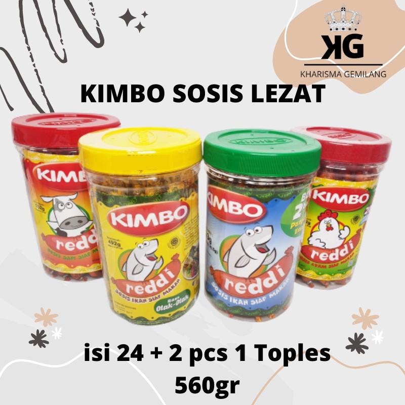Jual KIMBO - KIMBO REDDI SOSIS Siap Makan Sosis Anak Rasa Ikan Sapi ...