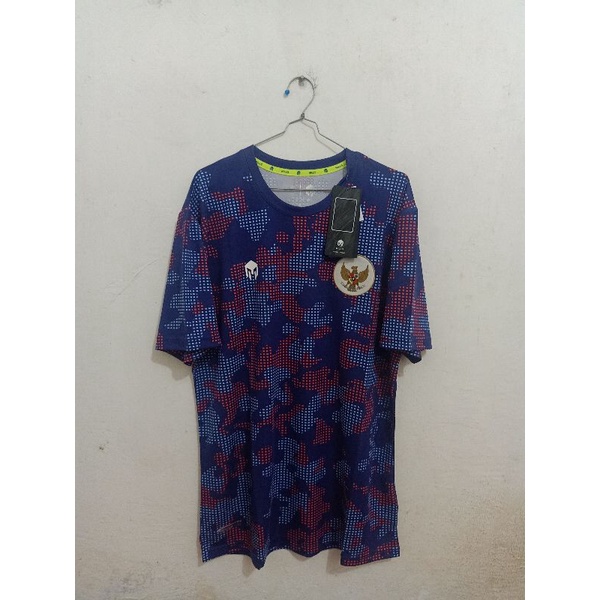 Jual Jersey Timnas Indonesia Training Prematch 2021 Purple Original ...