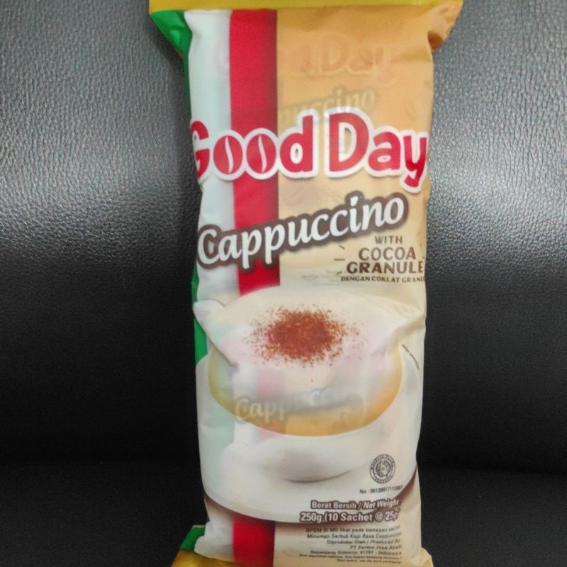 Jual Good day cappucino with cocoa granule 250g (10x@25g) | Shopee ...