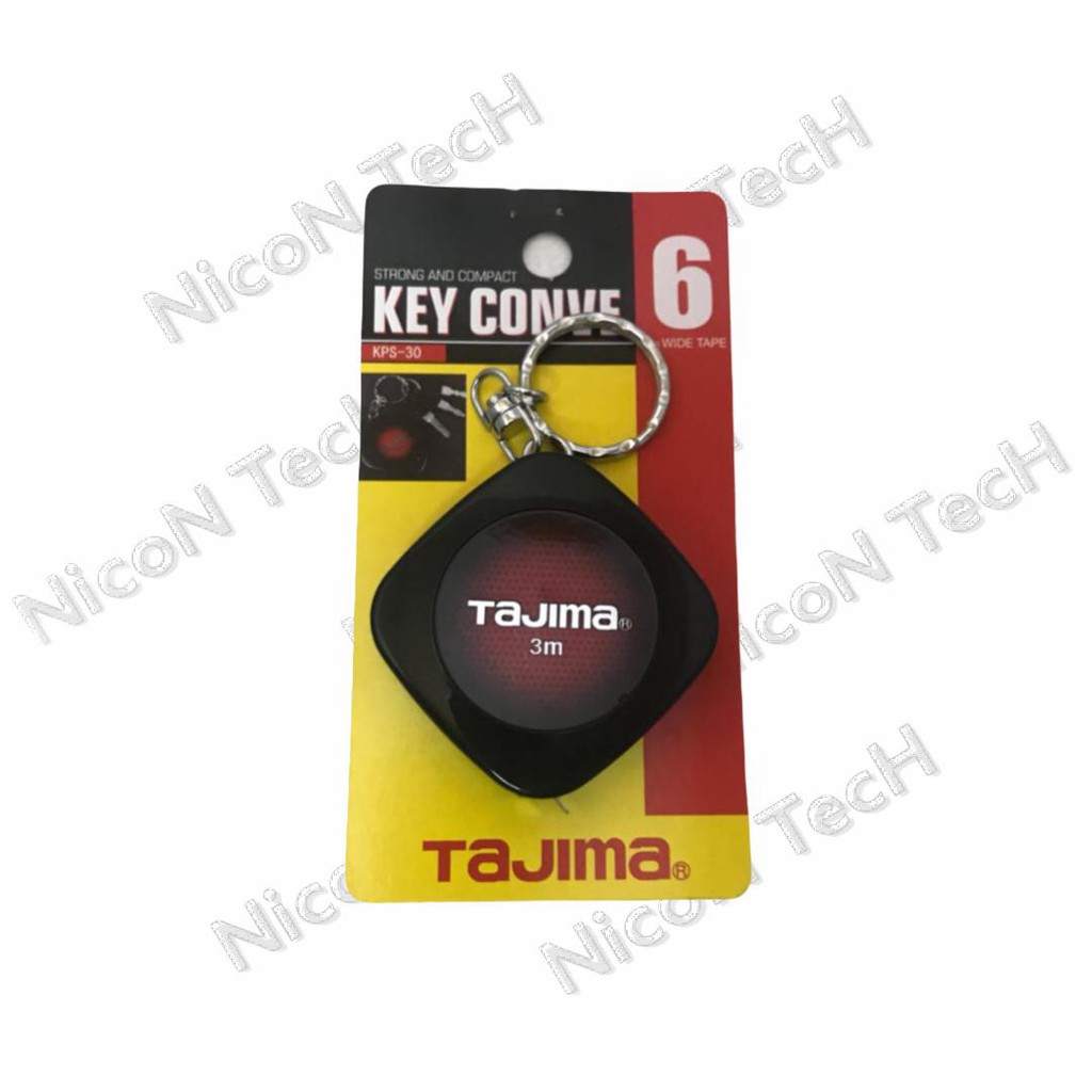Jual Meteran / Roll Meter/ Gantungan Kunci Meteran TAJIMA PETIT 3 Mtr ...