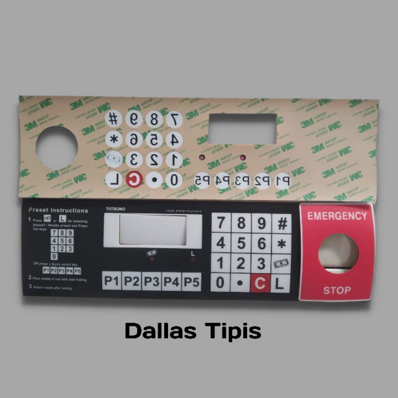 Jual Sticker keypad Tatsuno Stiker | Shopee Indonesia