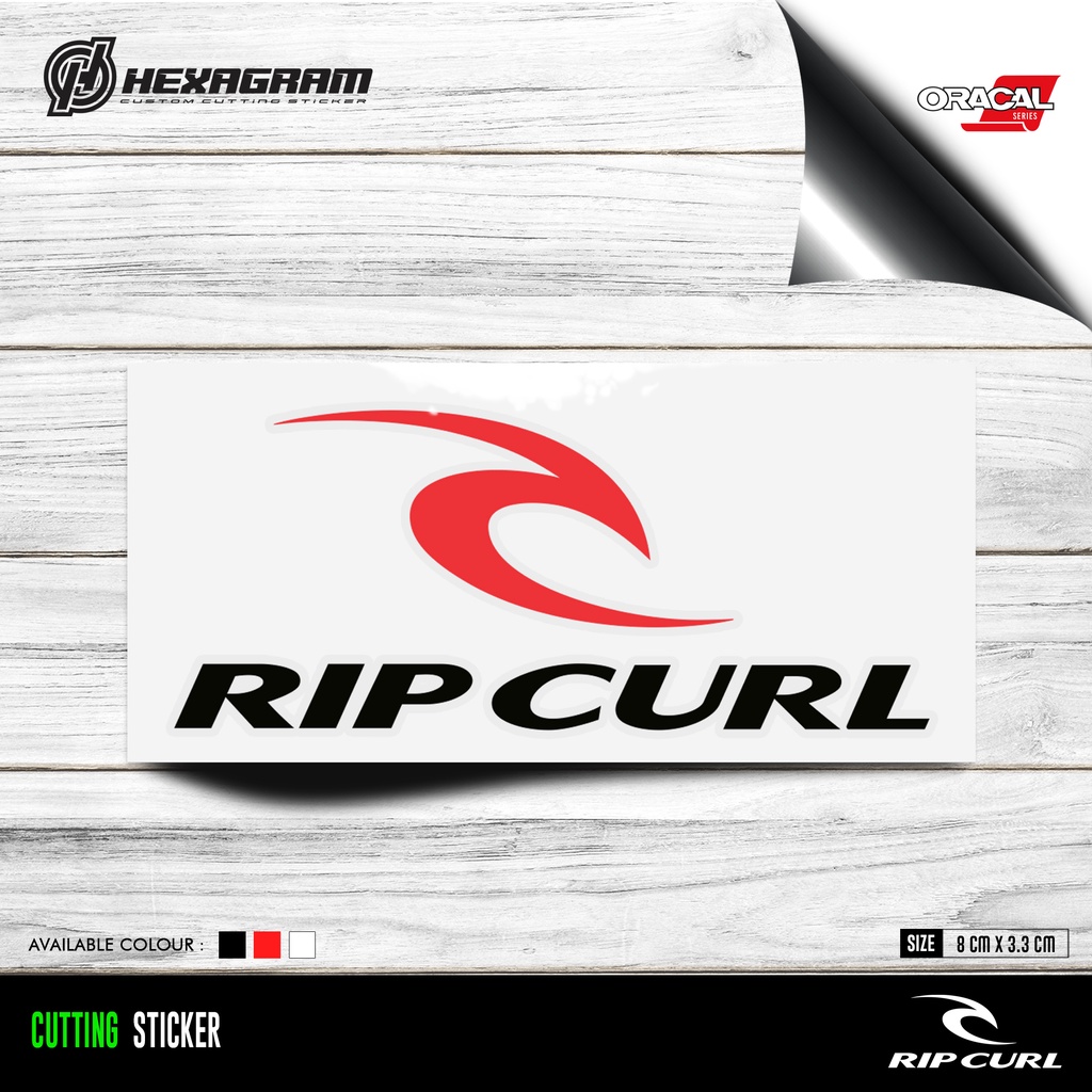 Jual Cutting Sticker Rip Curl | Stiker Cutting Rip Curl | Rip Curl ...
