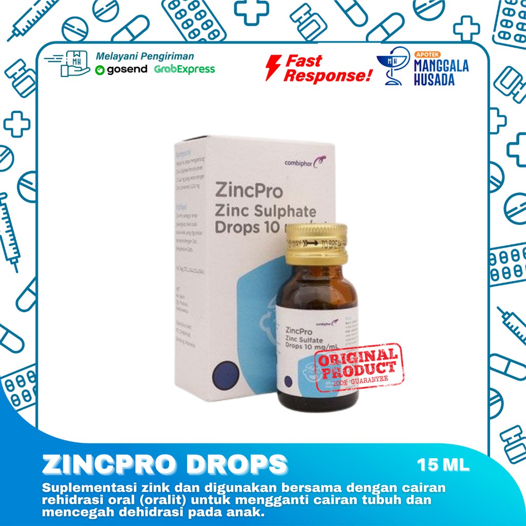 Jual ZINCPRO DROPS @ 15 ML | Shopee Indonesia
