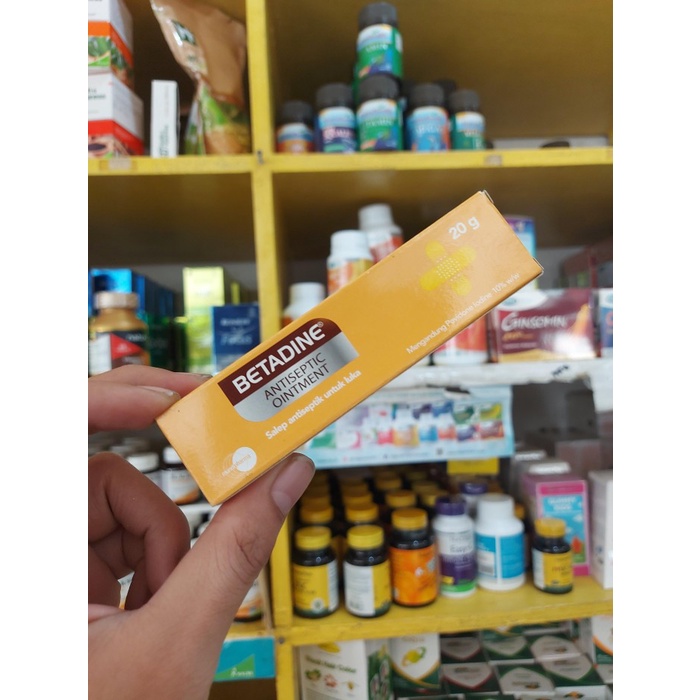 Jual betadine ointment salep tube 20 g | Shopee Indonesia