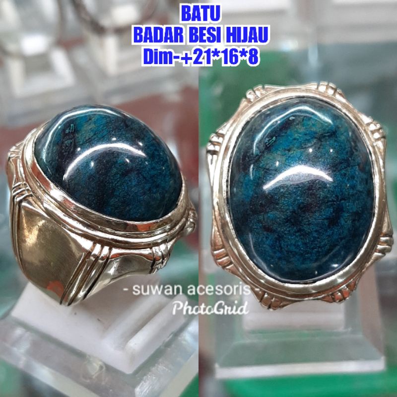 Jual BATU BADAR BESI HIJAU NEMPEL MAGNET 05 | Shopee Indonesia
