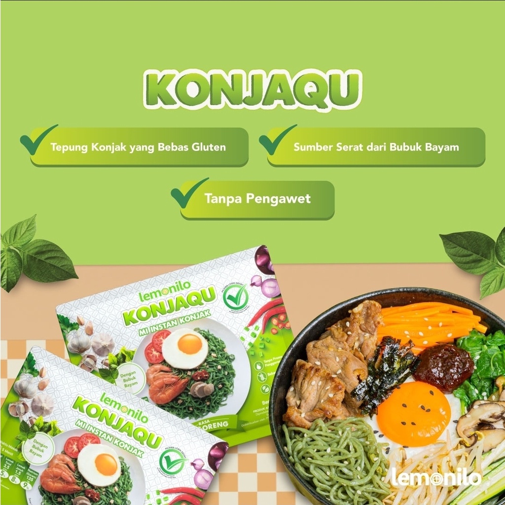 Jual Lemonilo Konjaqu Mie Diet Shirataki Noodle Goreng Rendah Kalori ...