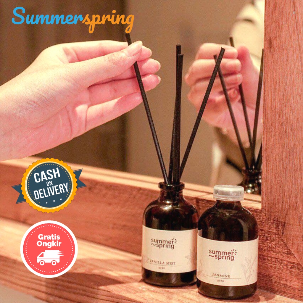 Jual Summerspring Reed Diffuser Pengharum Ruangan / Mobil / Kamar ...