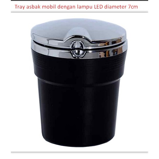 Jual Tray asbak mobil dengan lampu LED diameter 7cm | Shopee Indonesia