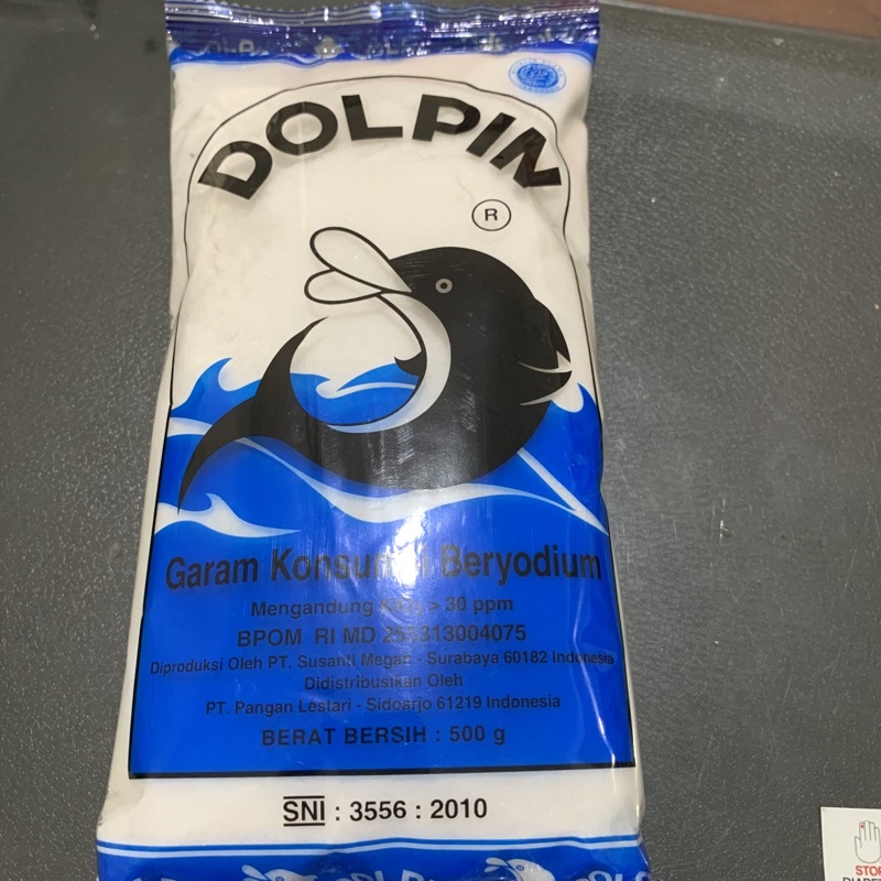 Jual garam dolphin 500 gram | Shopee Indonesia
