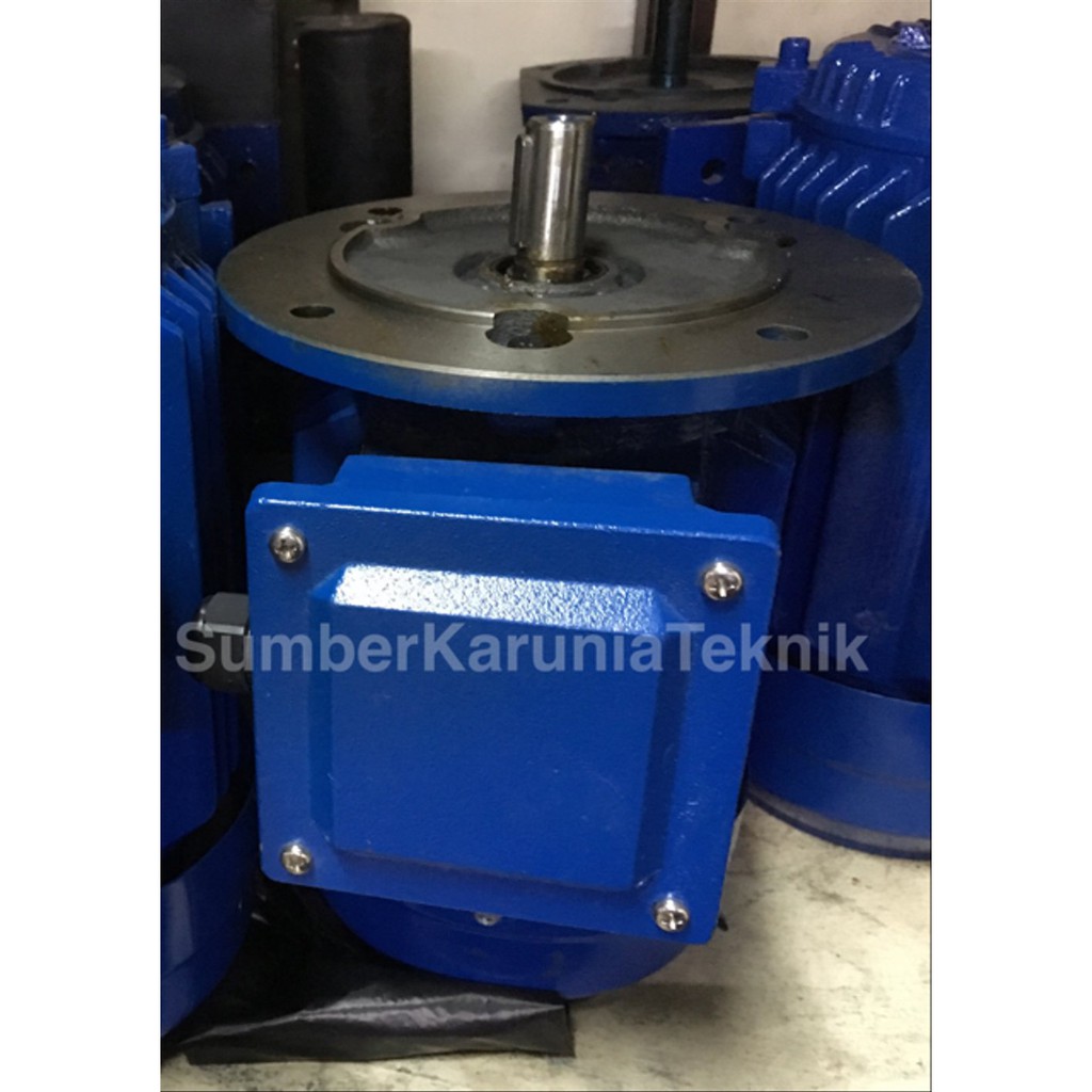 Jual Dynamo Electro Motor Yuema 1HP 3Phase Flange Mounting last stok ...