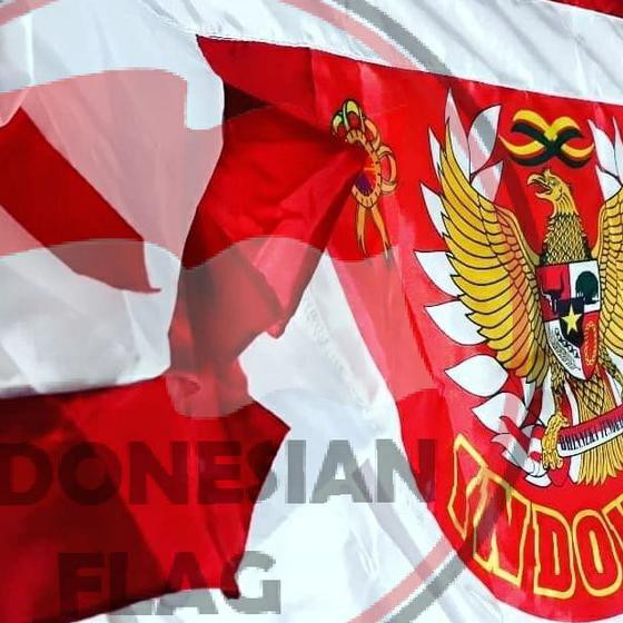 Jual Bendera Backdrop Garuda merah putih 5 m kualitas bahan fillament ...