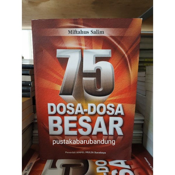 Jual [Original] Buku 75 Dosa Dosa Besar Terjemah Kitab Al Kabair ...