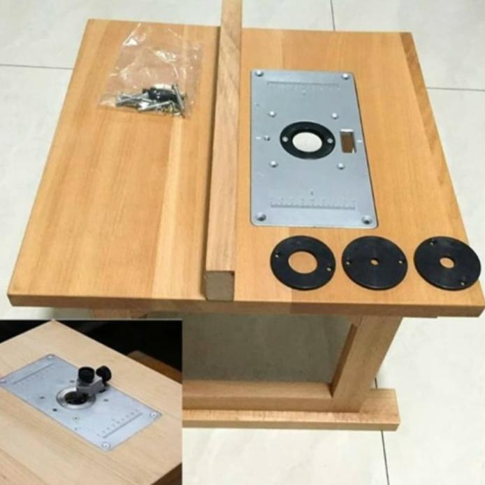 Jual INSERT PLATER ROUTER TABLE / MEJA TRIMMER / MEJA ROUTER / MEJA ...
