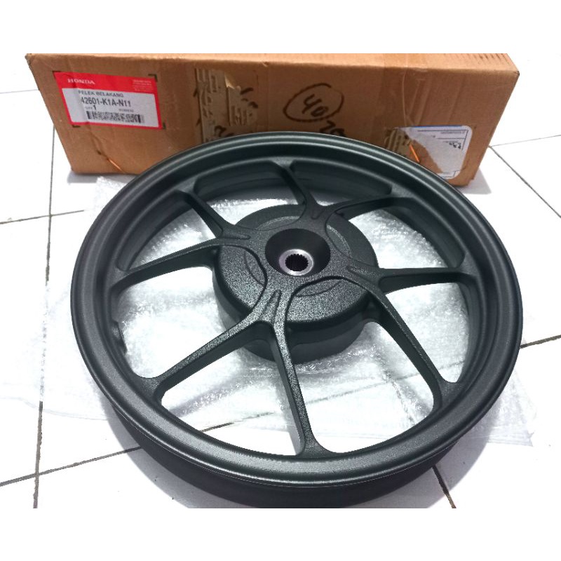 Jual velg peleg belakang beat led deluxe 42601K1AN11. original ahm ...