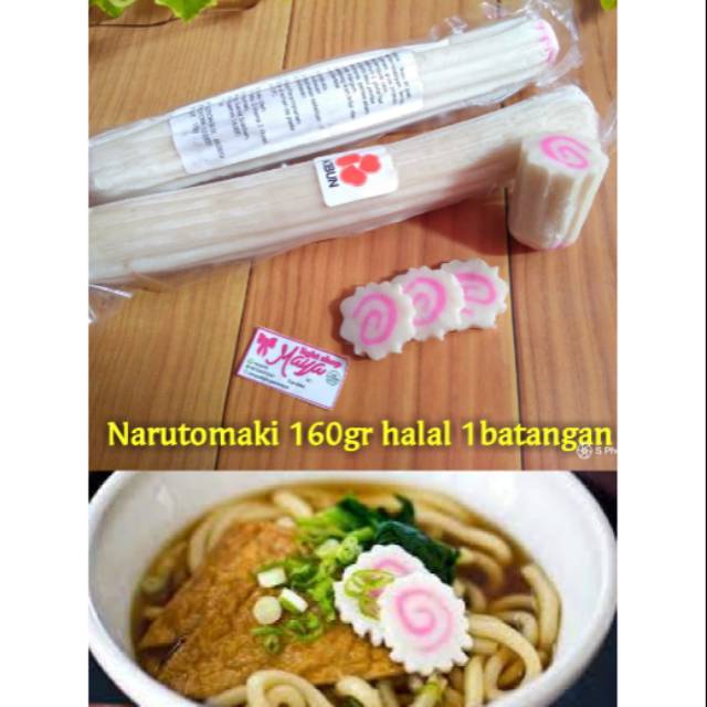 Jual Narutomaki 160gr halal bakso ikan ramen shabu shabu udon fish cake ...
