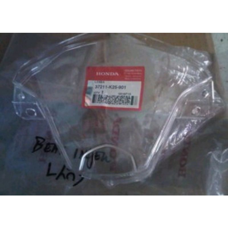 Jual KACA MIKA SPEEDOMETER BEAT FI 2013-2015 ORIGINAL AHM | Shopee ...