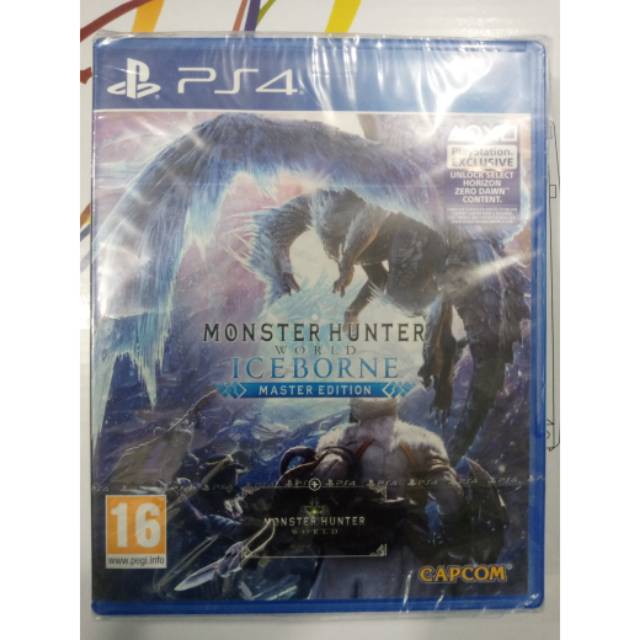 Jual KASET PS4 MONSTER HUNTER WORLD ICE BORNE(MASTER EDITION) | Shopee ...