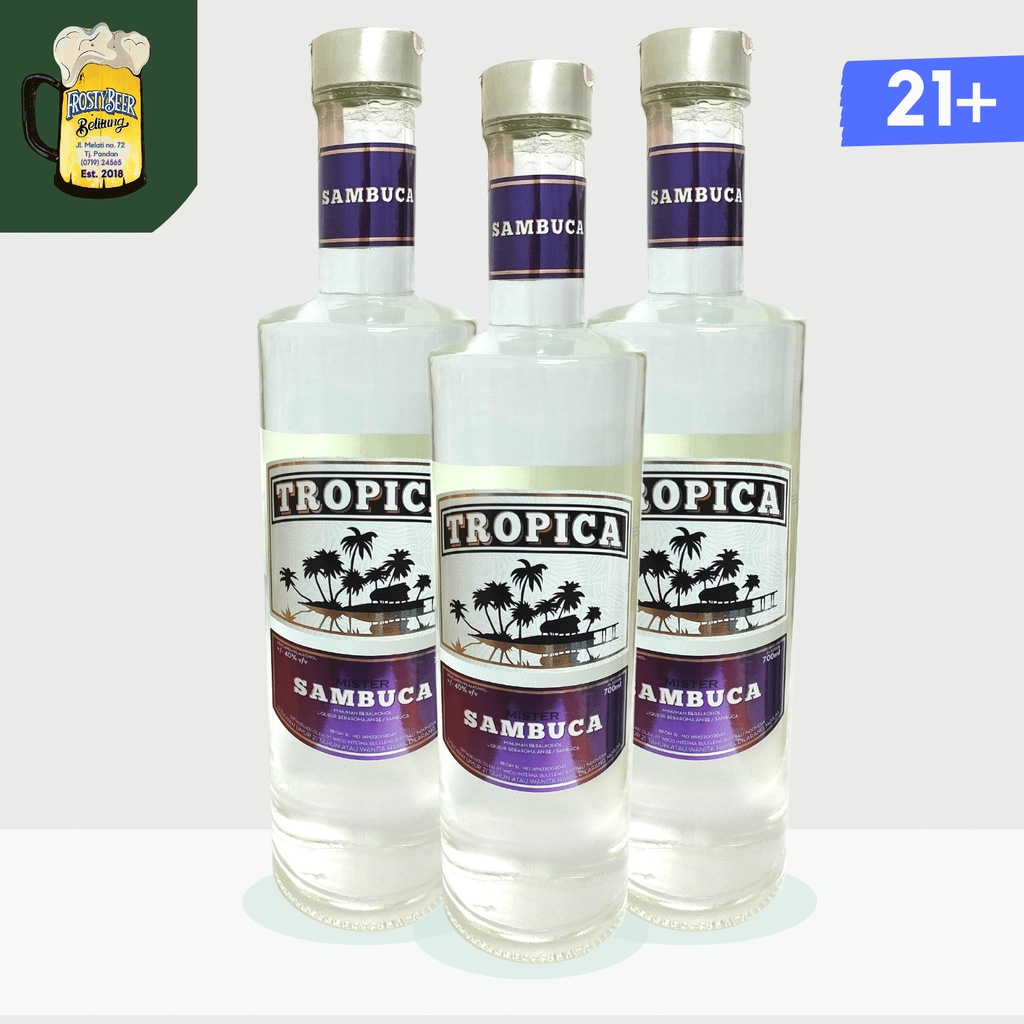 Jual Tropica Sambuca 40% 700 ml - setipe vaccari - Vibe - mix cocktail | Shopee Indonesia