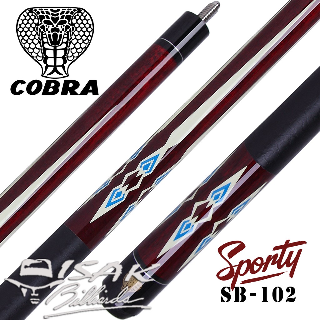 Jual Cobra SB-102 - Maple Pool Billiard Cue Stick - Stik Biliar - 13 mm ...