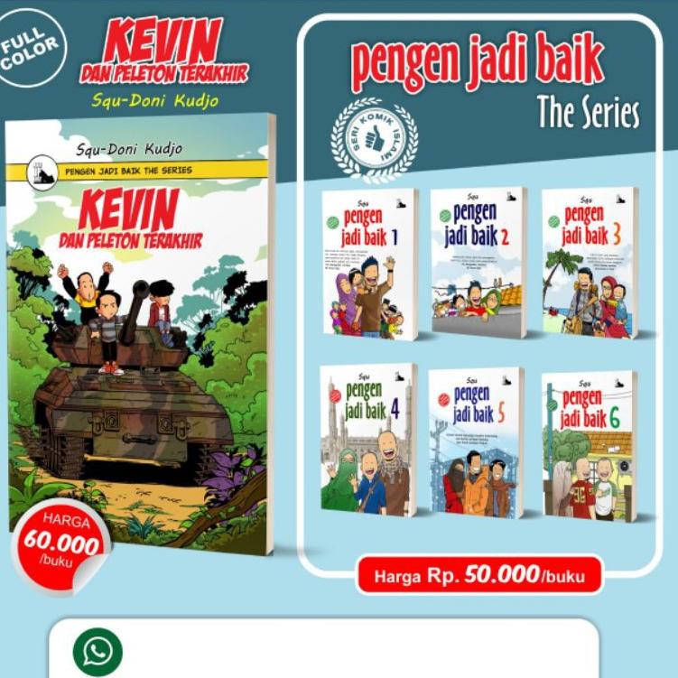 Jual Komik KEVIN dan PELETON TERAKHIR Buku KPT Anak Islam Pleton ...