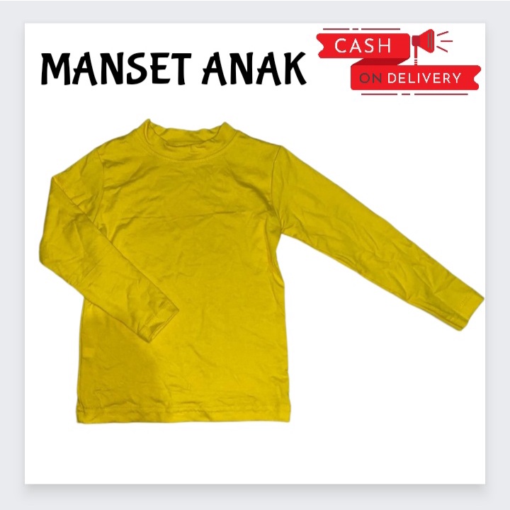 Jual Baju Manset Anak Usia 1-10 Tahun ( Kuning ) Laki-laki dan ...