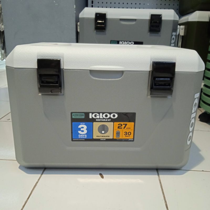 Jual IGLOO Cooler box cool box igloo kotak es 27 Liter new | Shopee Indonesia