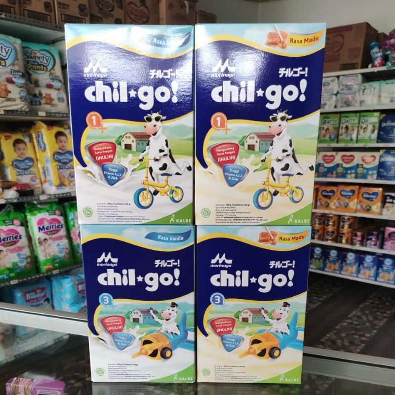 Jual CHIL GO POWDER 1+ / 3+ VANILA / MADU 700GR | Shopee Indonesia