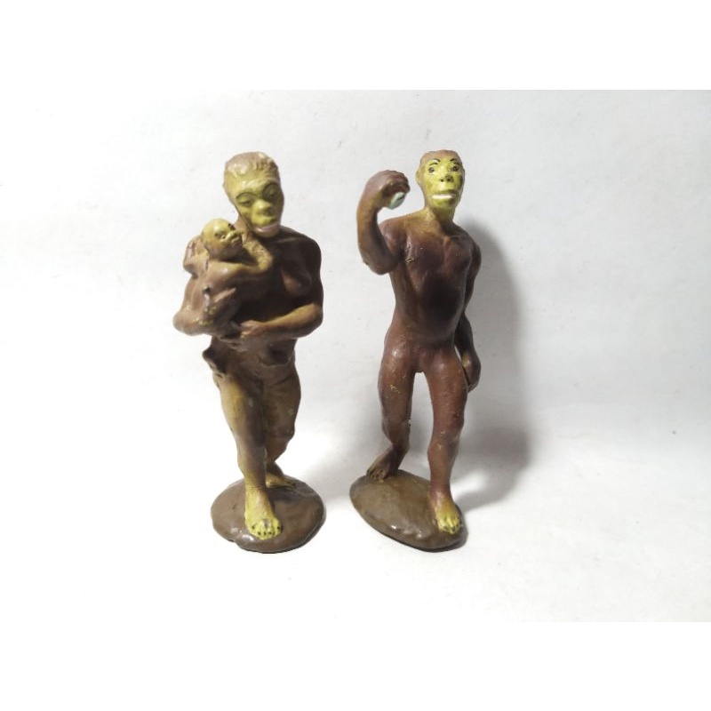 Jual Manusia Purba Prasejarah Couple Early Cave Ape Man ...