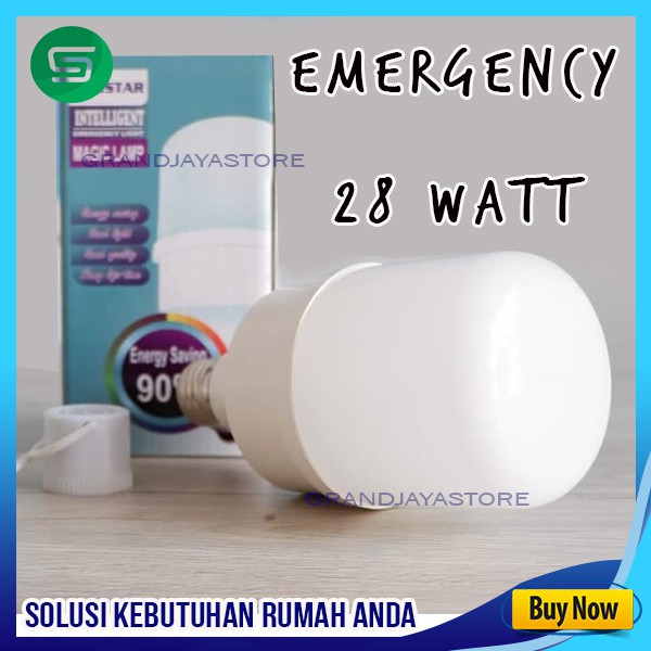 Jual Lampu Vanstar Bohlam Led lampu emergency sentuh nyala 28watt ...