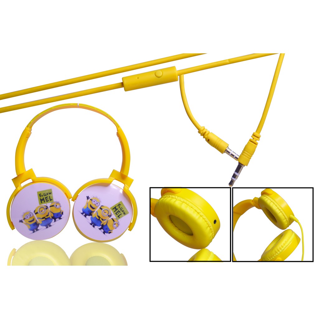 Jual Hengset Hensed Headset Pakai Kabel / Headphone Anak - Anak Lucu ...
