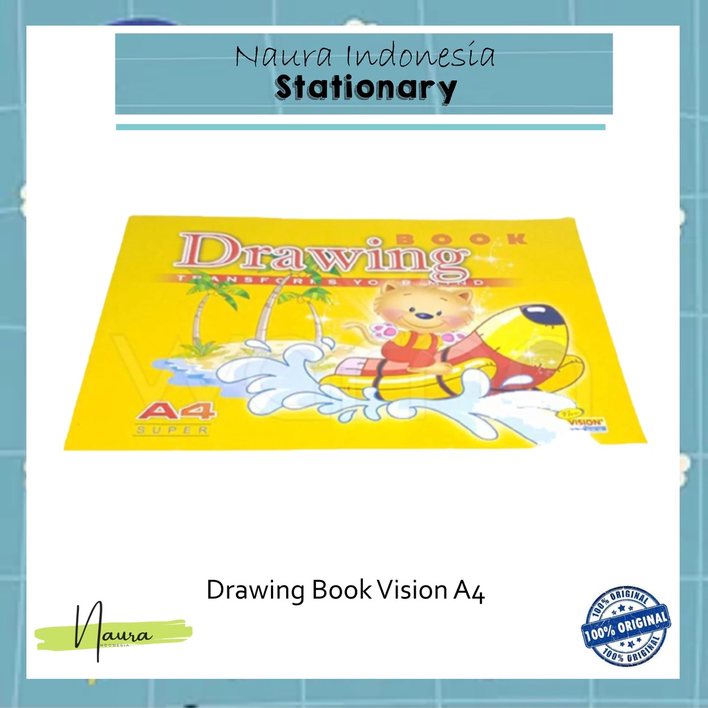 Jual BUKU GAMBAR VISION A4 | VISION A4 | BUKU GAMBAR VISION | Shopee ...