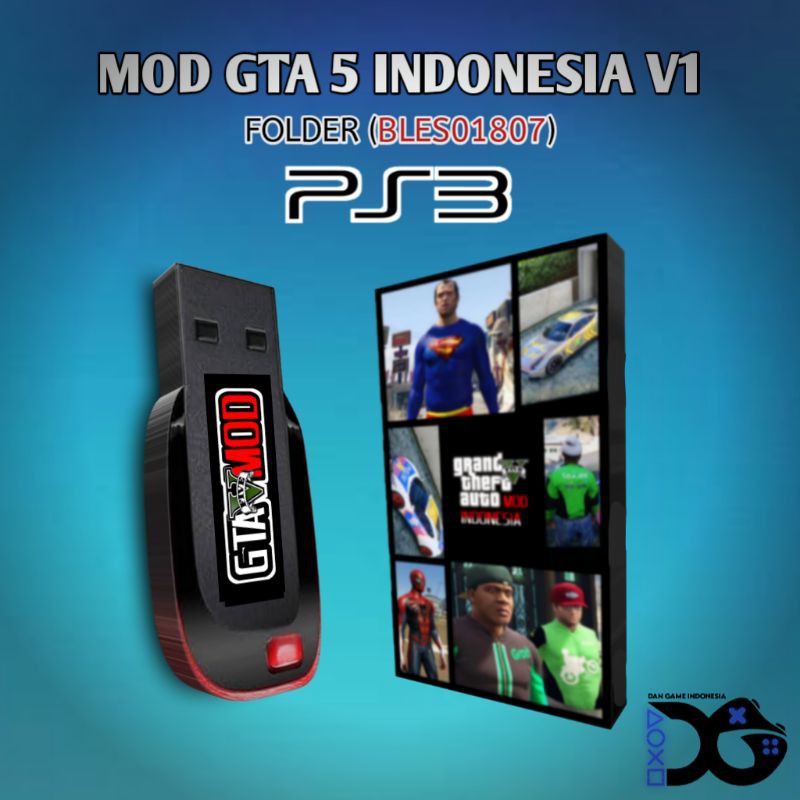 Jual MODS GTA 5 PS3 INDONESIA V1 | Shopee Indonesia