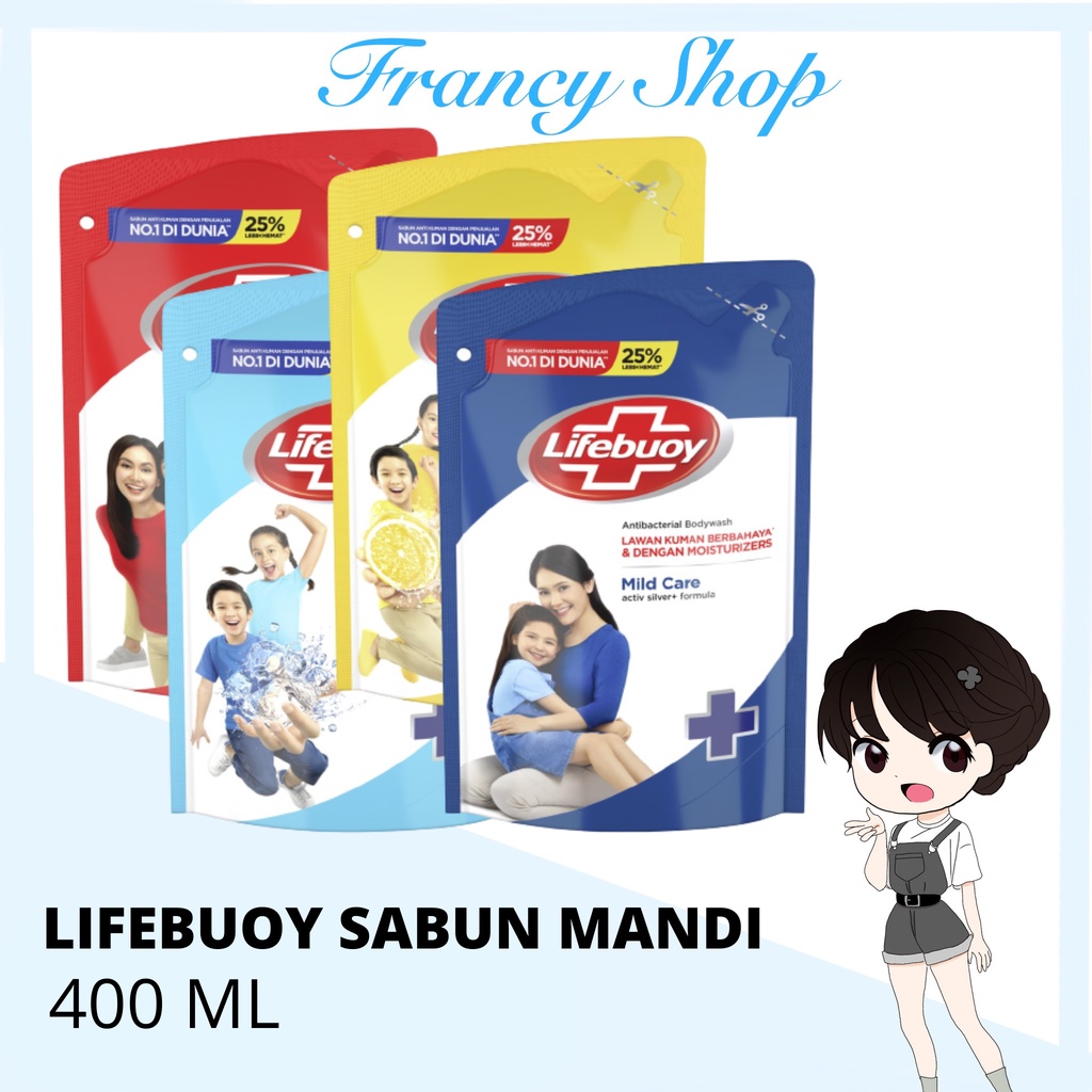 Jual Sabun Mandi Cair Lifebuoy Anti Bakteri Antibacterial Body Wash ...