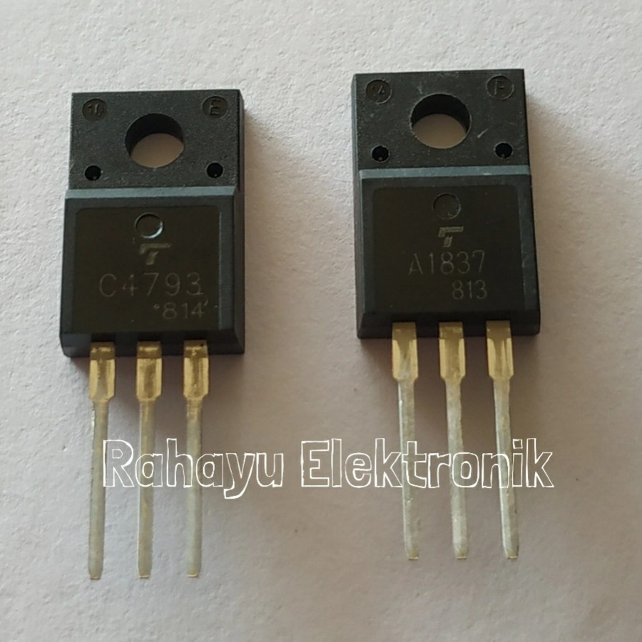 Jual TRANSISTOR A 1837 - C 4793 (SATU PASANG) | Shopee Indonesia