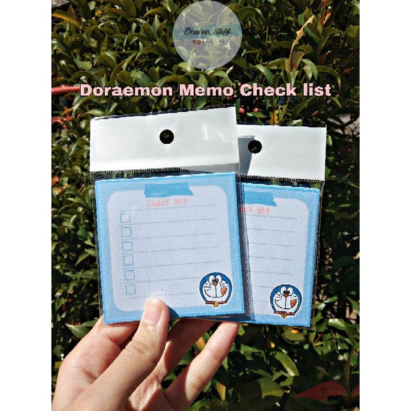 Jual DORAEMON MEMO CHECK LIST || MEMOPAD | Shopee Indonesia