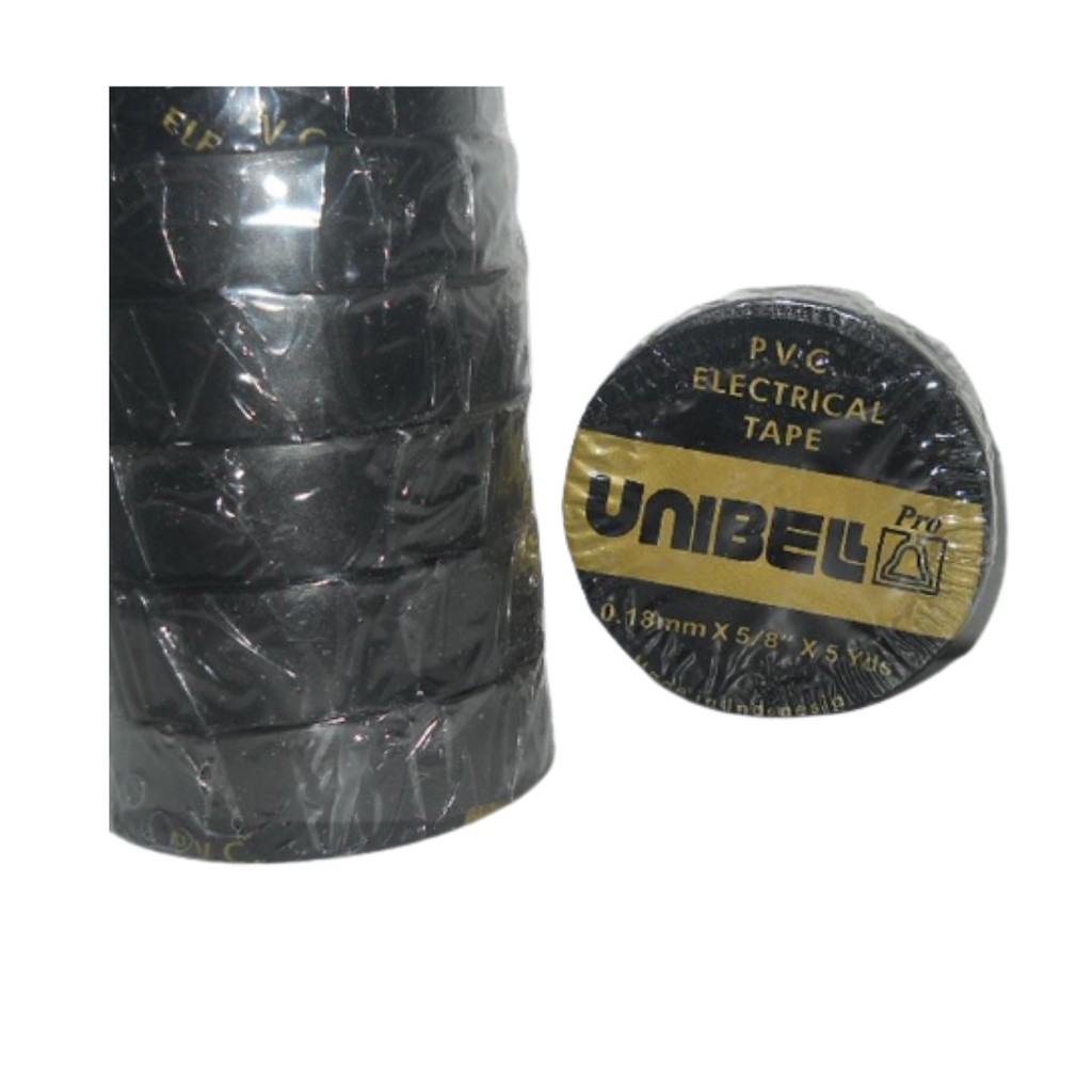 Jual Isolasi Lem Listrik Solatip Unibel Unibell Pro Selotip Lakban PVC ...