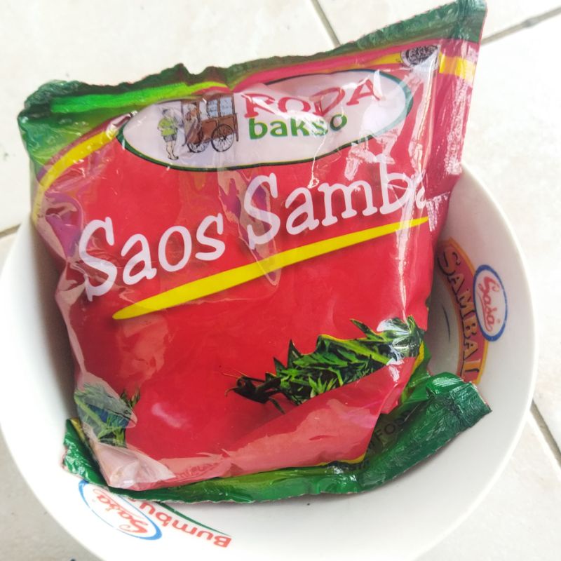 Jual Saos Sambal - Saos Bantal ( Roda Bakso) | Shopee Indonesia