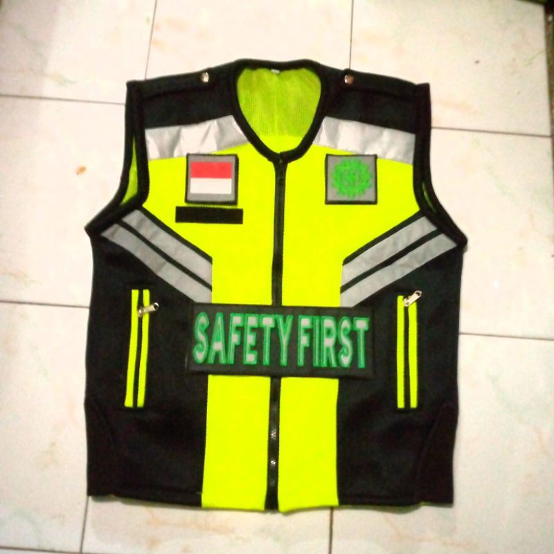 Jual Rompi Safety Bahan Tebal/Rompi Kerja/Rompi Tambang | Shopee Indonesia