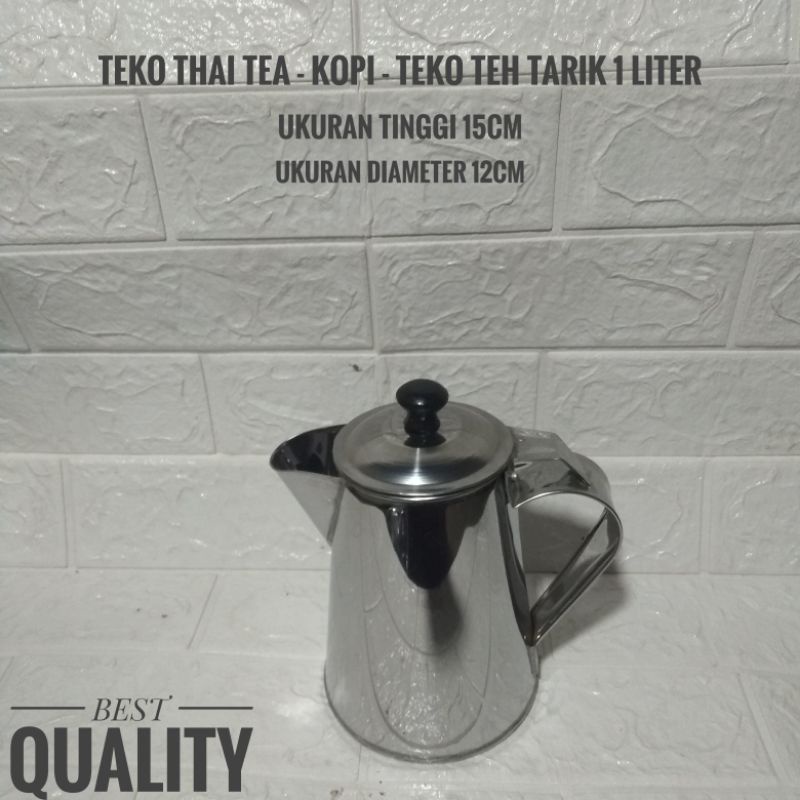 Jual Teko Mini Teko Thai Tea Teko Teh Tarik 1 Liter | Shopee Indonesia