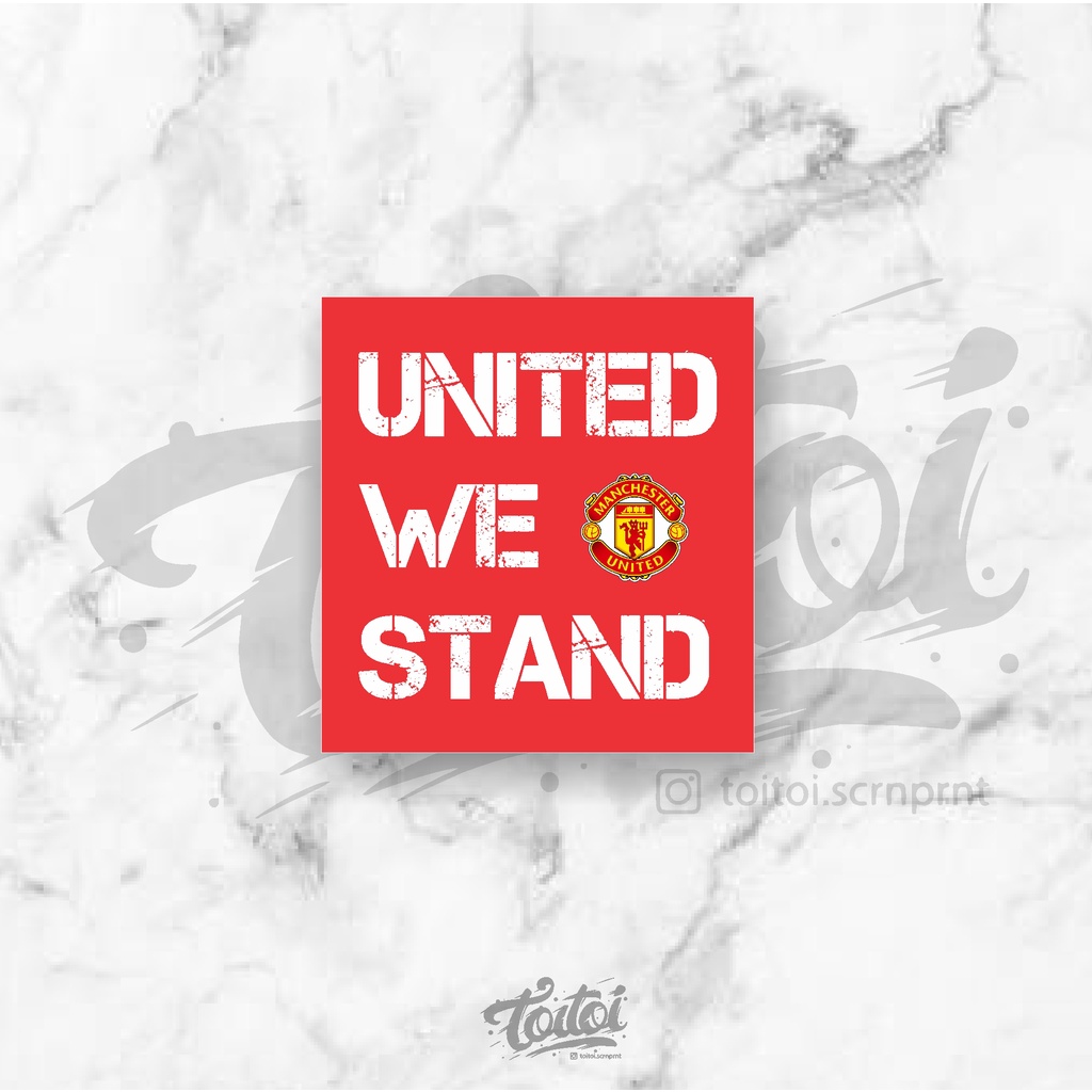 Jual STICKER MU, STICKER MANCHESTER UNITED, STICKER LOGO | Shopee Indonesia