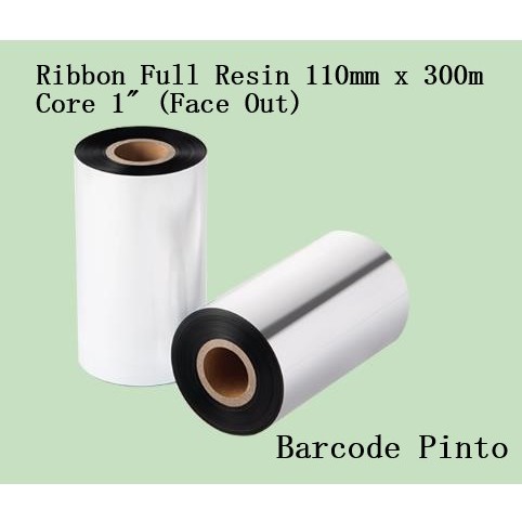 Jual Ribbon Full Resin 110mm x 300m Core 1 Inchi (Face Out) / Pita ...