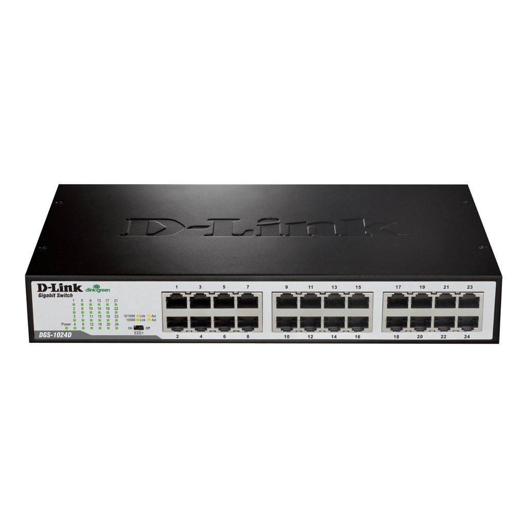 Jual DLINK DGS-1024D Switch 24 Port Gigabit Metal Rackmount | Shopee ...