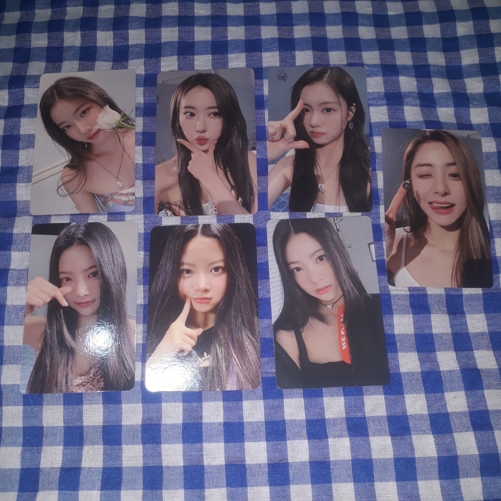 Jual Lesserafim Weverse WVG Photocard Black Petrol Kazuha Eunchae ...