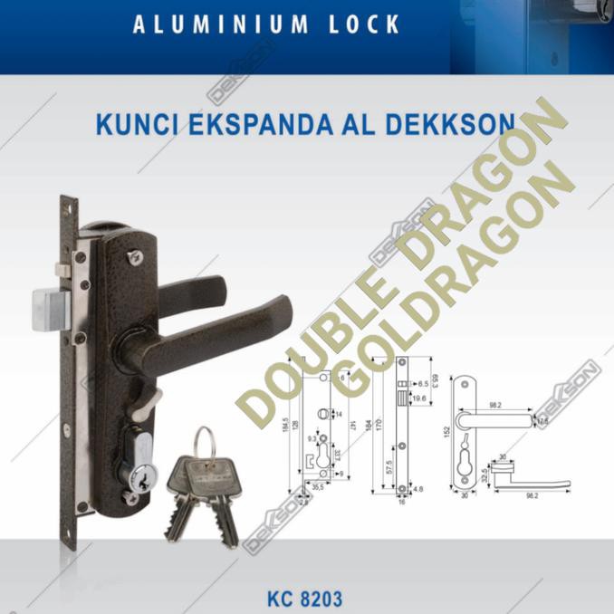 Jual Kunci Ekspanda Dekkson Kc 8203 | Shopee Indonesia