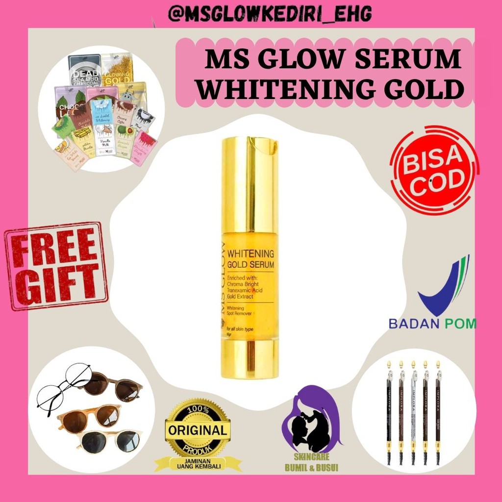 Jual SERUM GOLD MS GLOW / MS GLOW SERUM GOLD | Shopee Indonesia