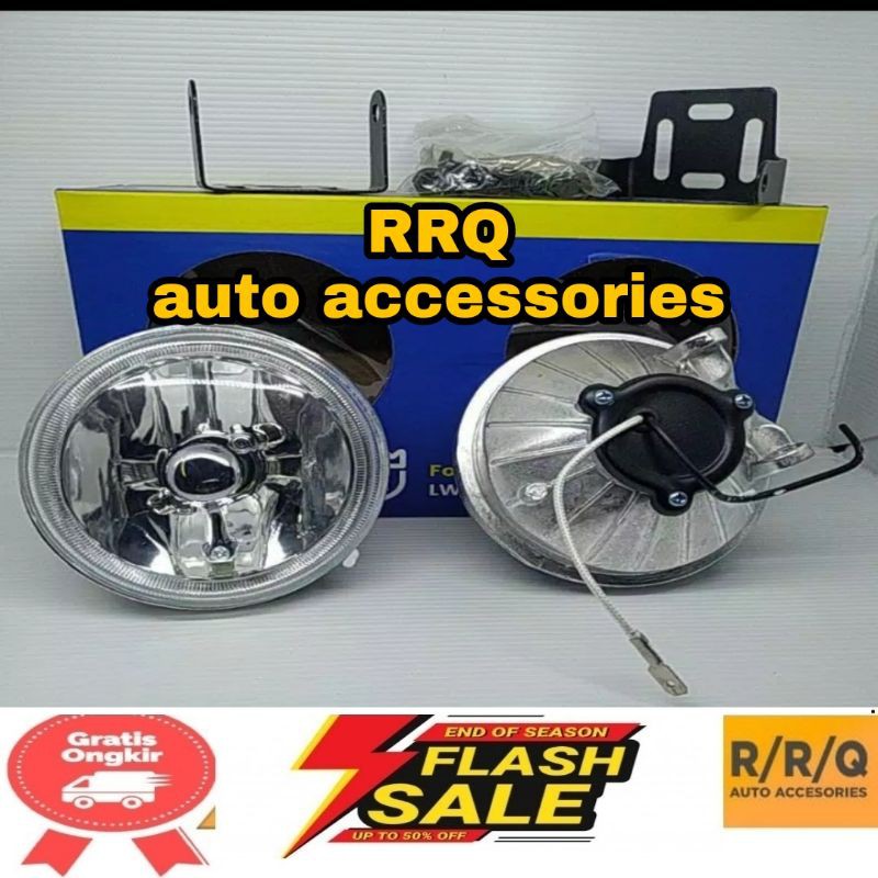 Jual foglamp mobil universal fog lamp lw 1600 lampu kabut mobil ...