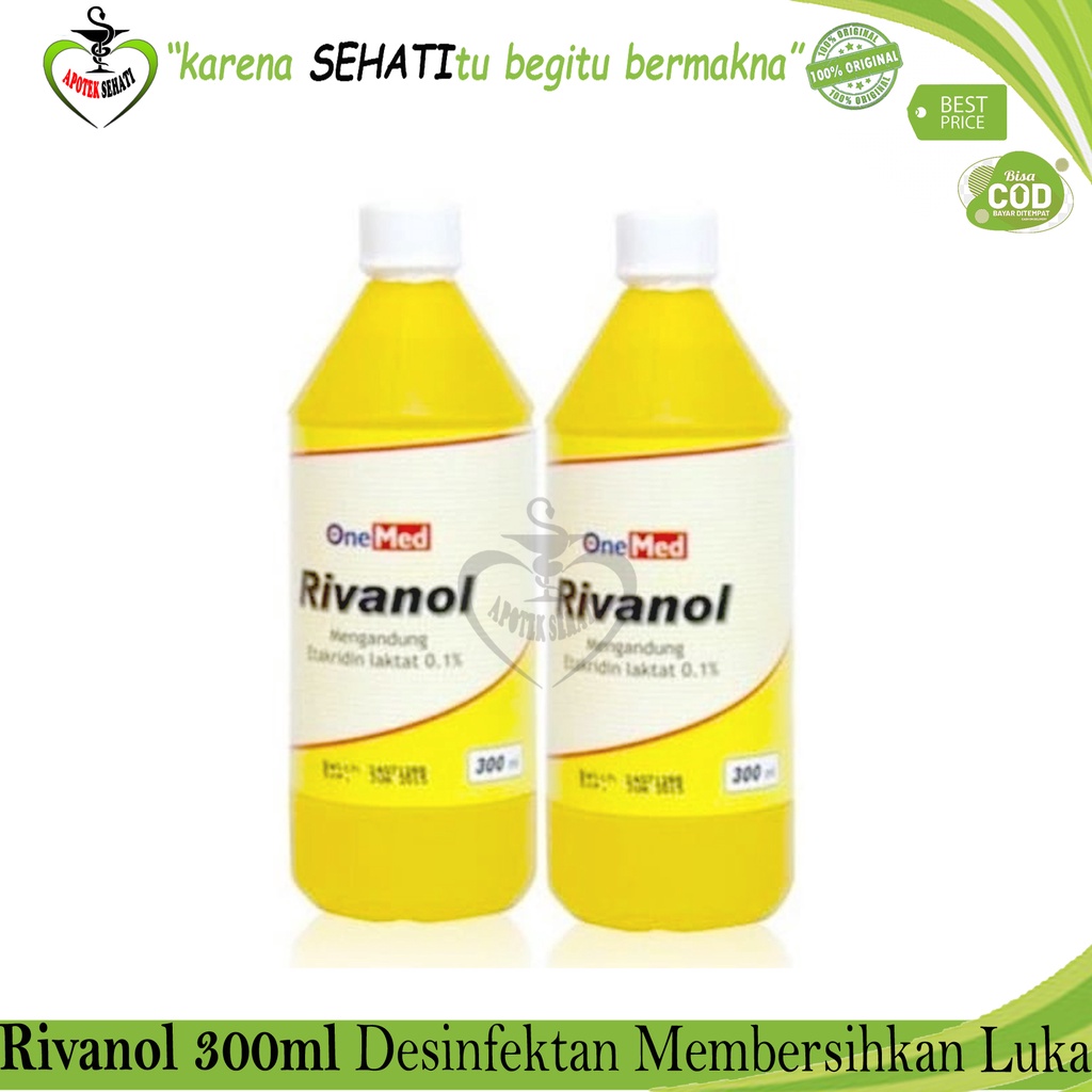 Jual OneMed Rivanol Cairan Pembersih Luka Antiseptik | Shopee Indonesia