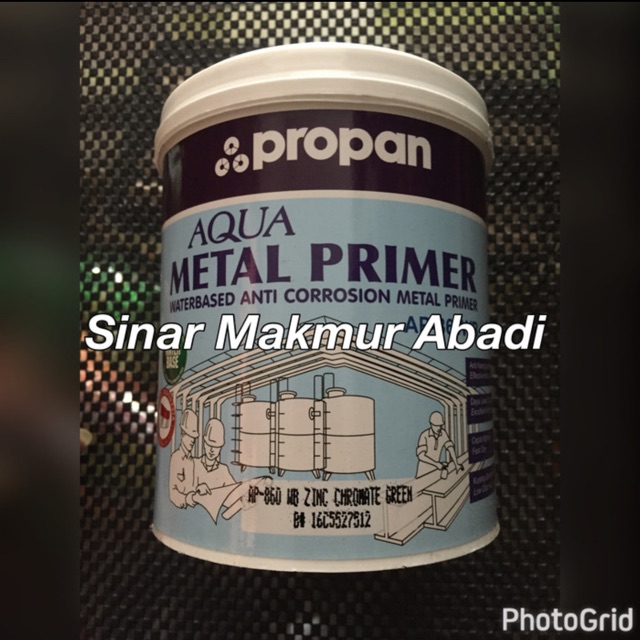 Jual Propan AQUA METAL PRIMER WATERBASED/ Cat Dasar Besi Anti Karat AP ...