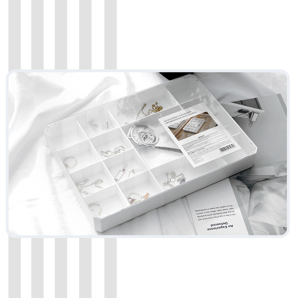 Jual MINISO Cosmetic Storage Drawer Kotak Kosmetic Rak Kosmetik Box ...